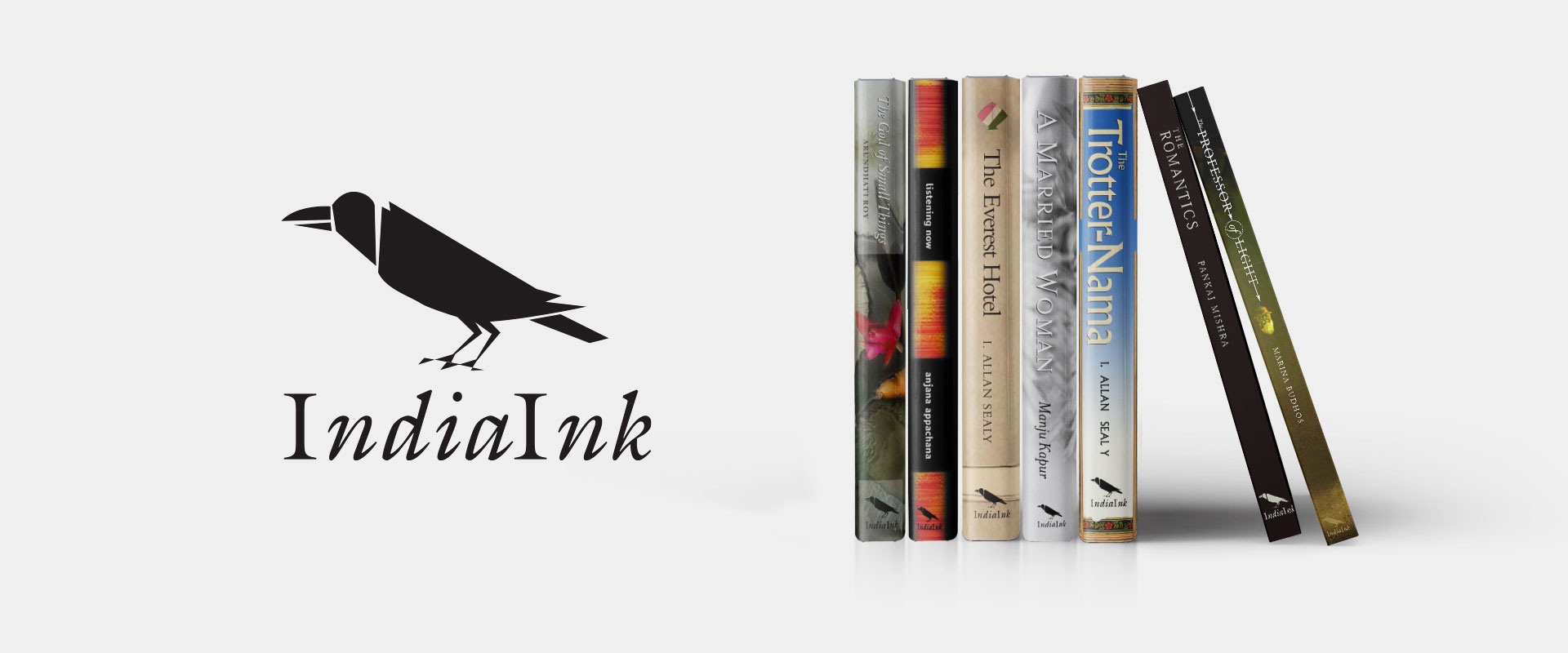 Book covers for India Ink - Itu Chaudhuri Design